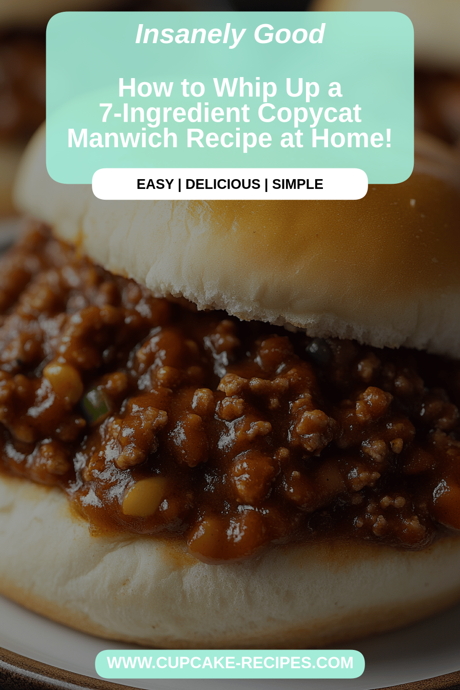 Manwich Recipe
