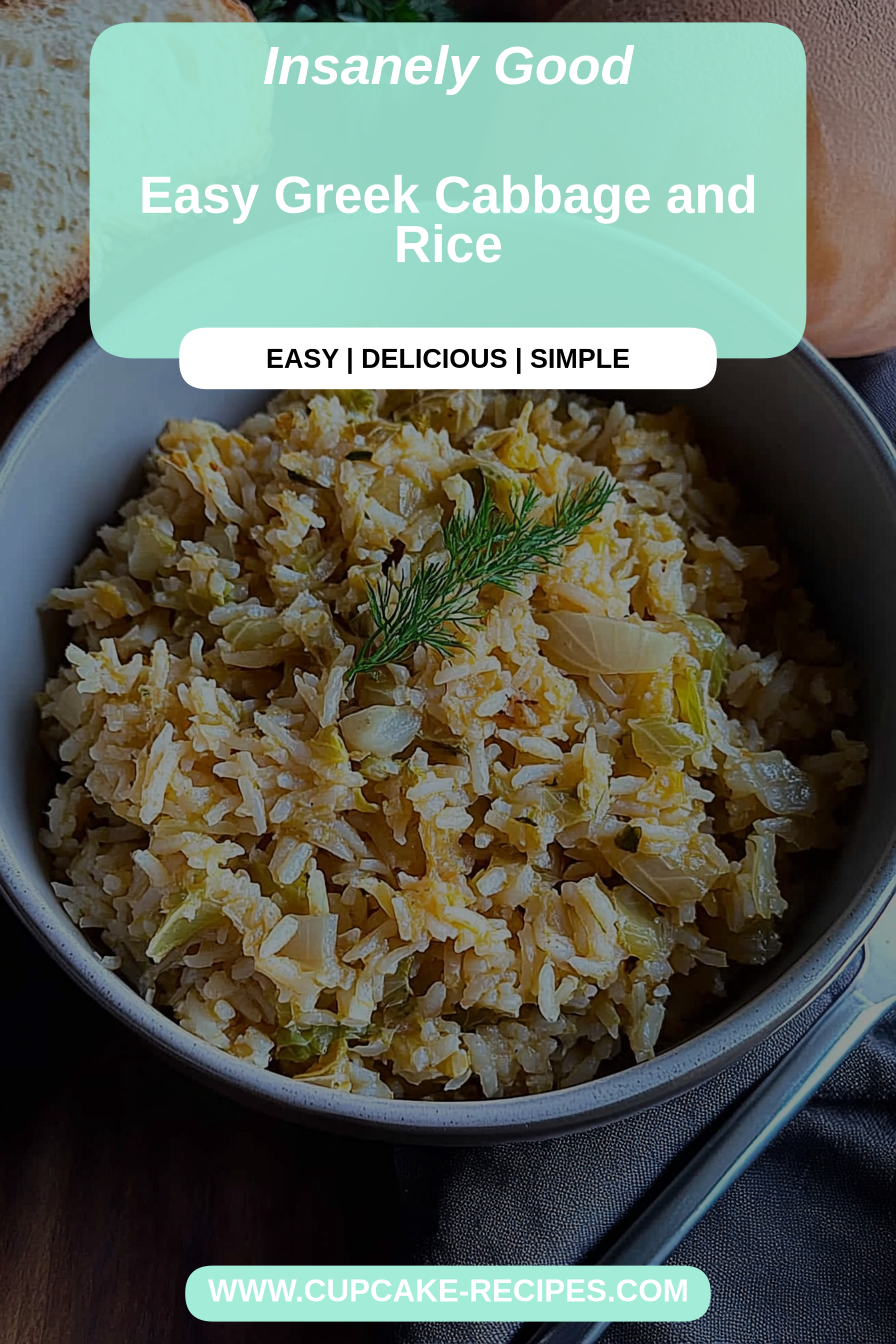 Greek cabbage rice