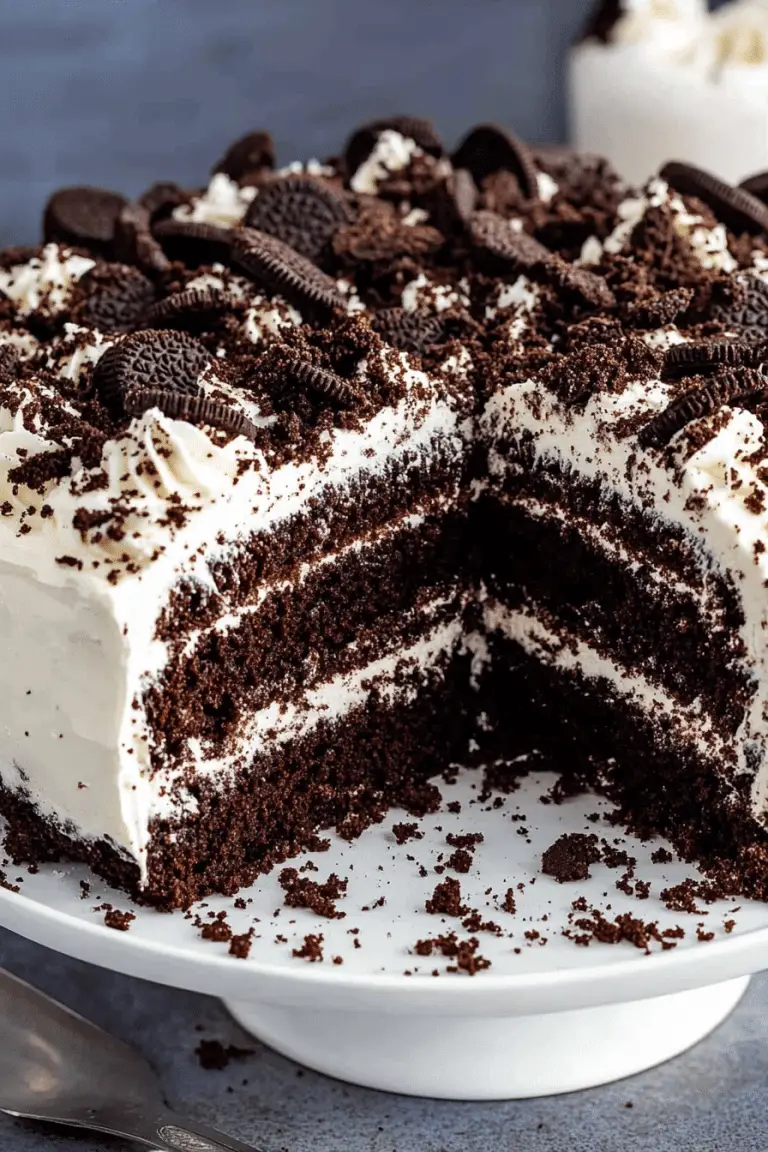 Oreo cake recipe