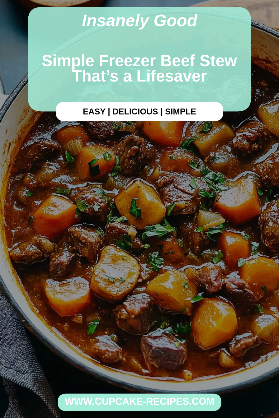 freezer beef stew